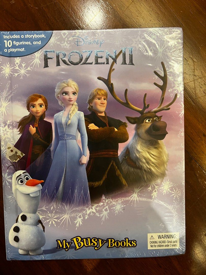 Frozen Busy Book, Hobbies & Toys, Books & Magazines, Children's Books ...