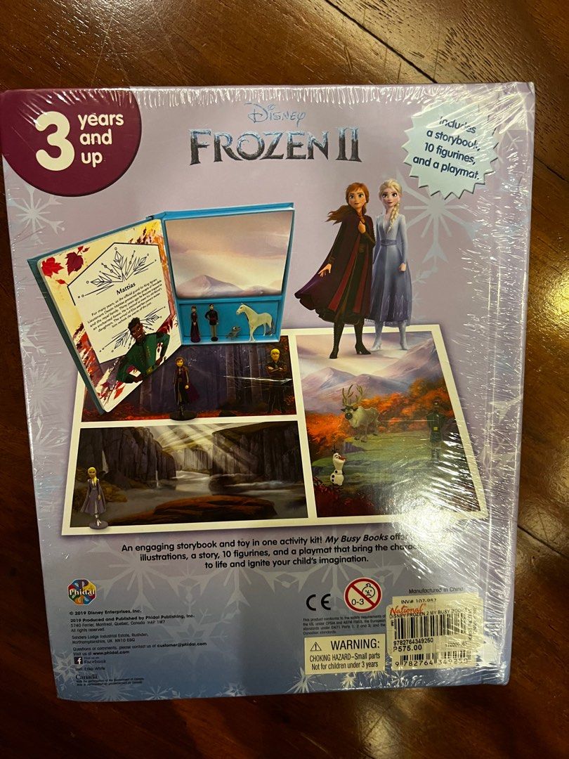 Frozen Busy Book, Hobbies & Toys, Books & Magazines, Children's Books ...