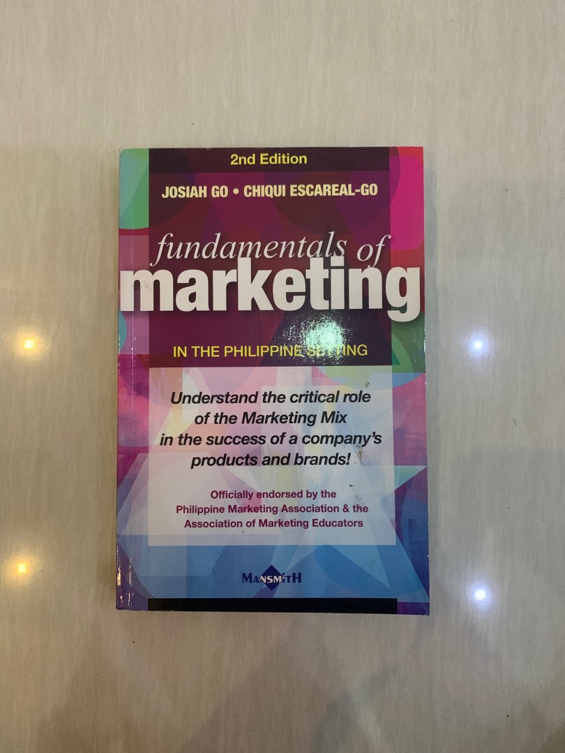 Fundamentals of Marketing by Josiah Go, Hobbies & Toys, Books ...