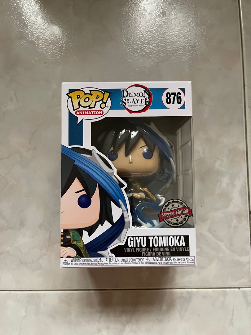 Funko pop: demon slayer giyu, Hobbies & Toys, Toys & Games on Carousell