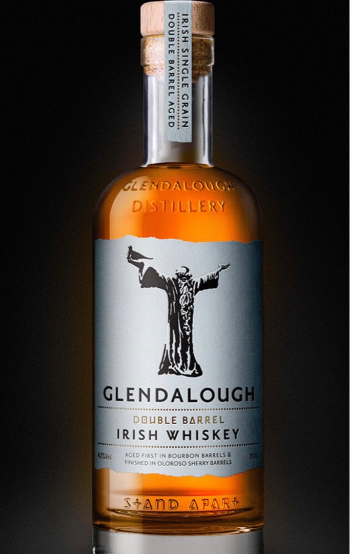 Glendalough Double Barrel Irish Whiskey Singapore 700mL 42% ABV, Food ...