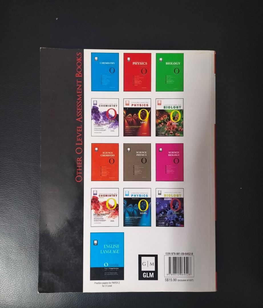 GLM English assessment book for paper 2, Hobbies & Toys, Books ...