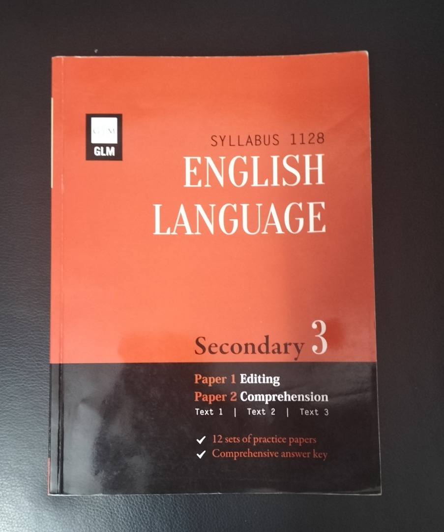 GLM English assessment book for paper 2, Hobbies & Toys, Books ...