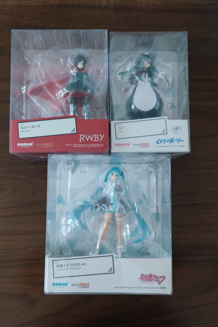 Good Smile Company GSC POP UP PARADE KUMA BEAR YUNA RWBY RUBY ROSE ...