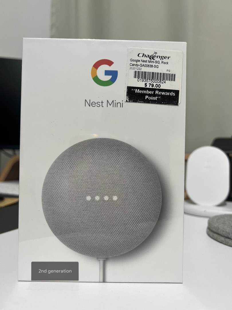 Google Home Mini Speaker, Audio, Soundbars, Speakers & Amplifiers on Carousell