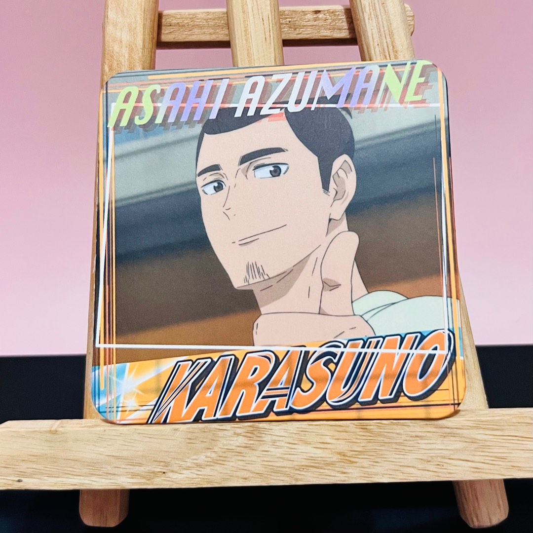 Haikyuu!! Asahi Azumani Coaster 9x9cm - Php 100, Hobbies & Toys ...