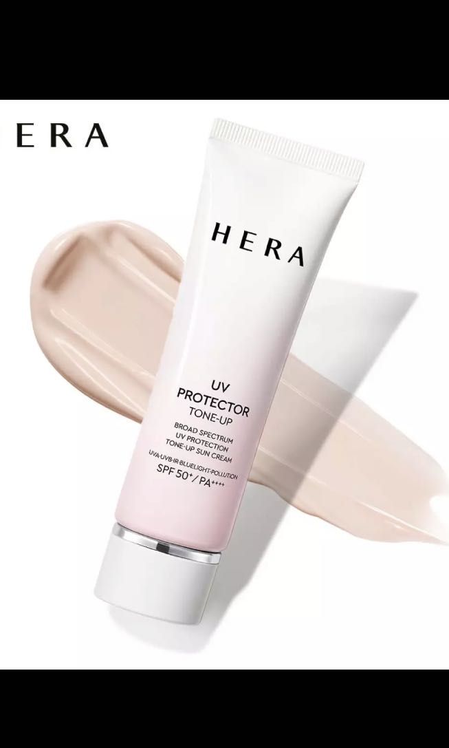 HERA UV Protector Tone Up Sun Cream, Beauty & Personal Care, Face, Makeup on Carousell