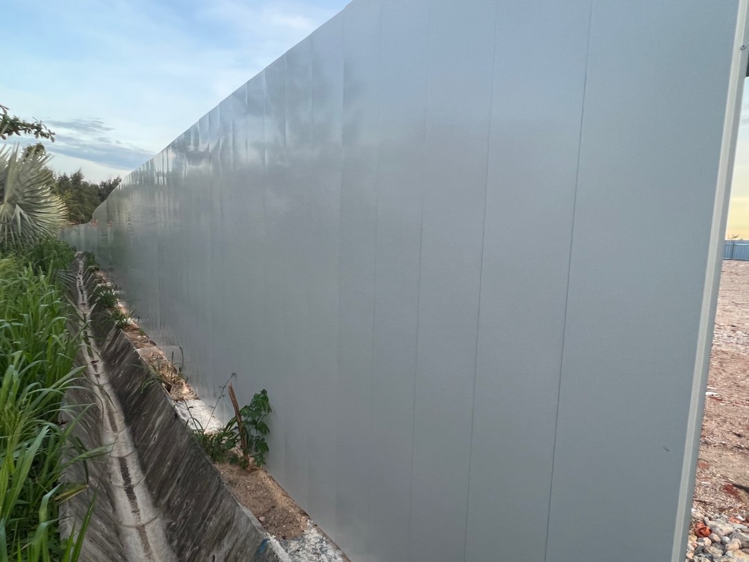 Hoarding Panel (Flat Panel & Corrugated Sheet) INCLUDING INSTALLATION ...