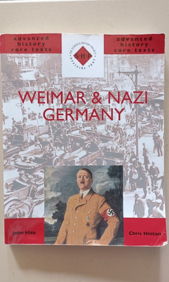 IB History textbook (Weimar and Nazi Germany), Hobbies & Toys, Books ...