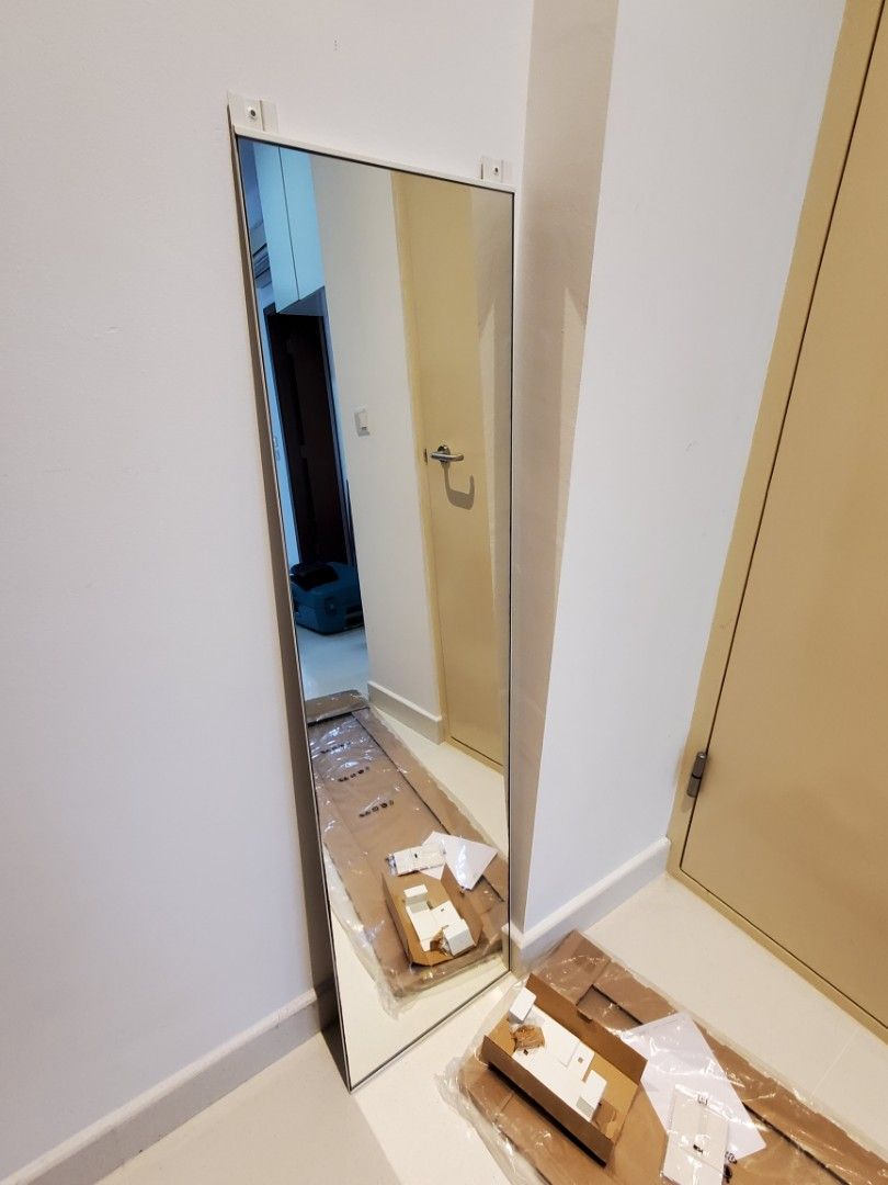 IKEA Garnes Mirror (with original packaging), Furniture & Home Living ...