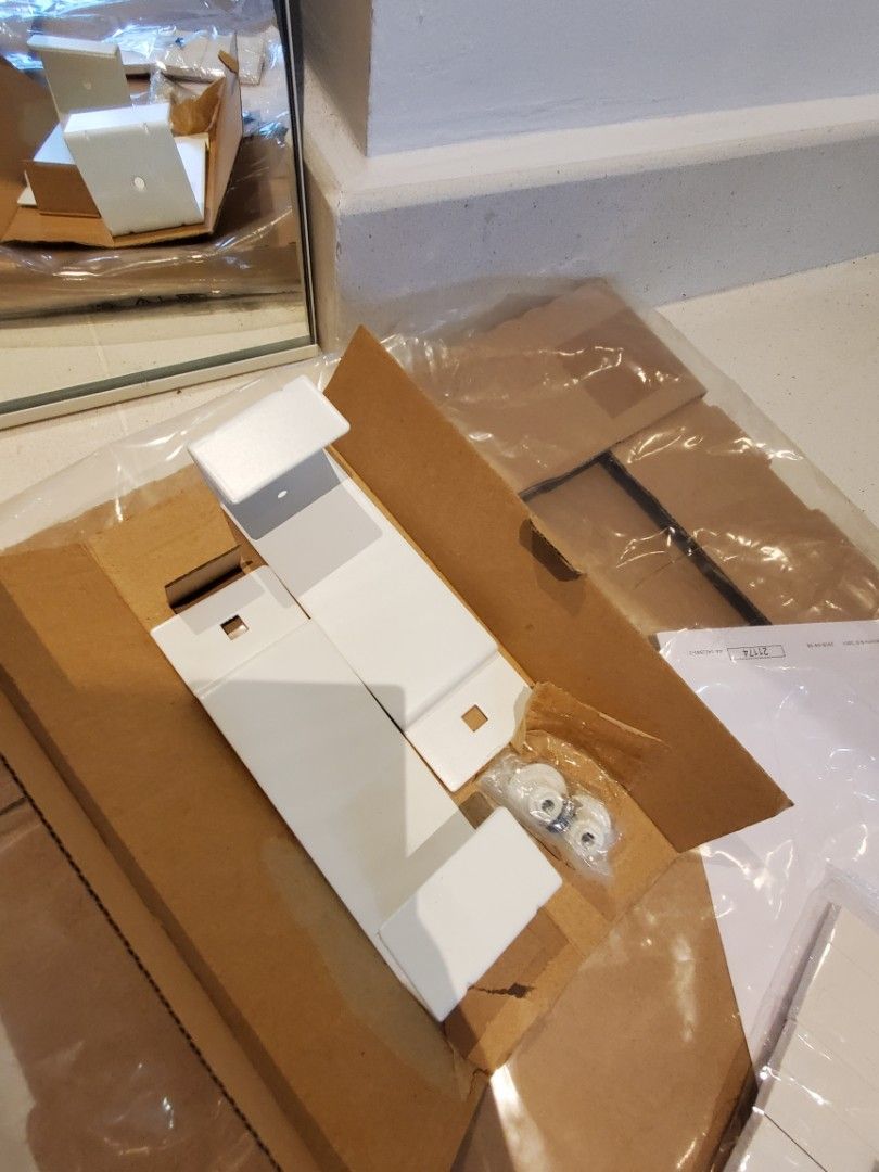 IKEA Garnes Mirror (with original packaging), Furniture & Home Living ...