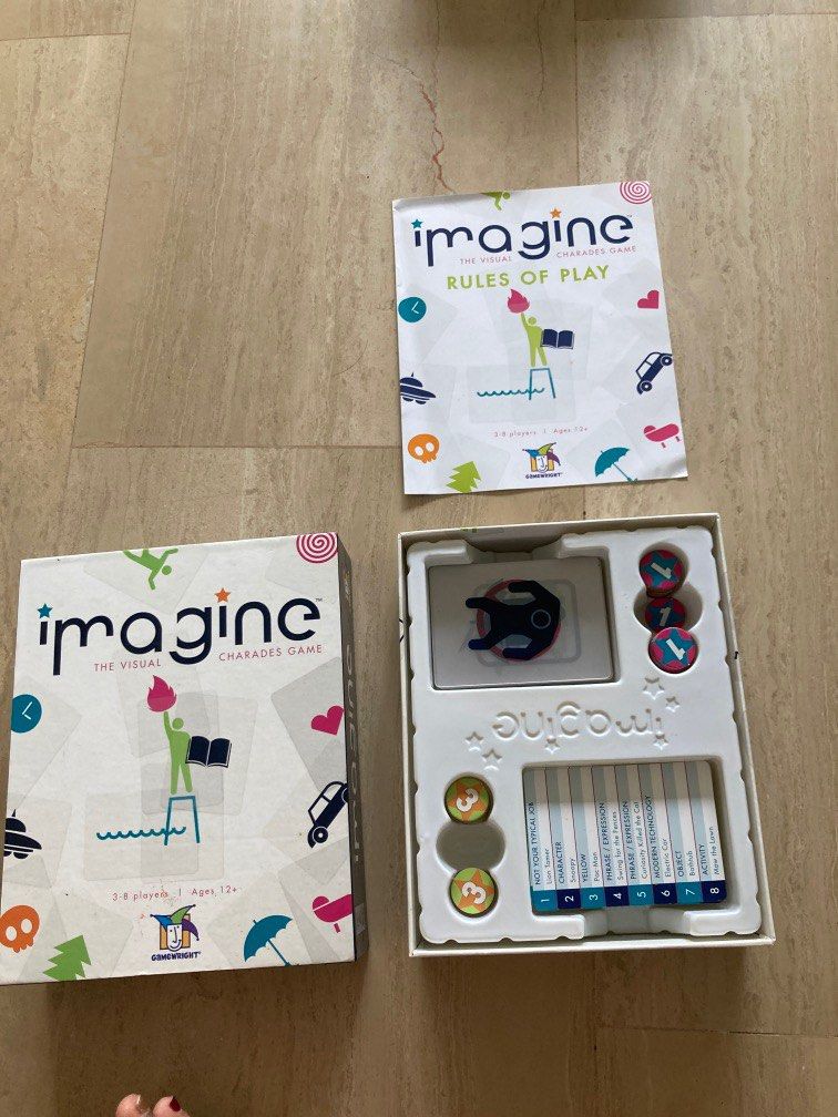 Imagine - board game, Hobbies & Toys, Toys & Games on Carousell