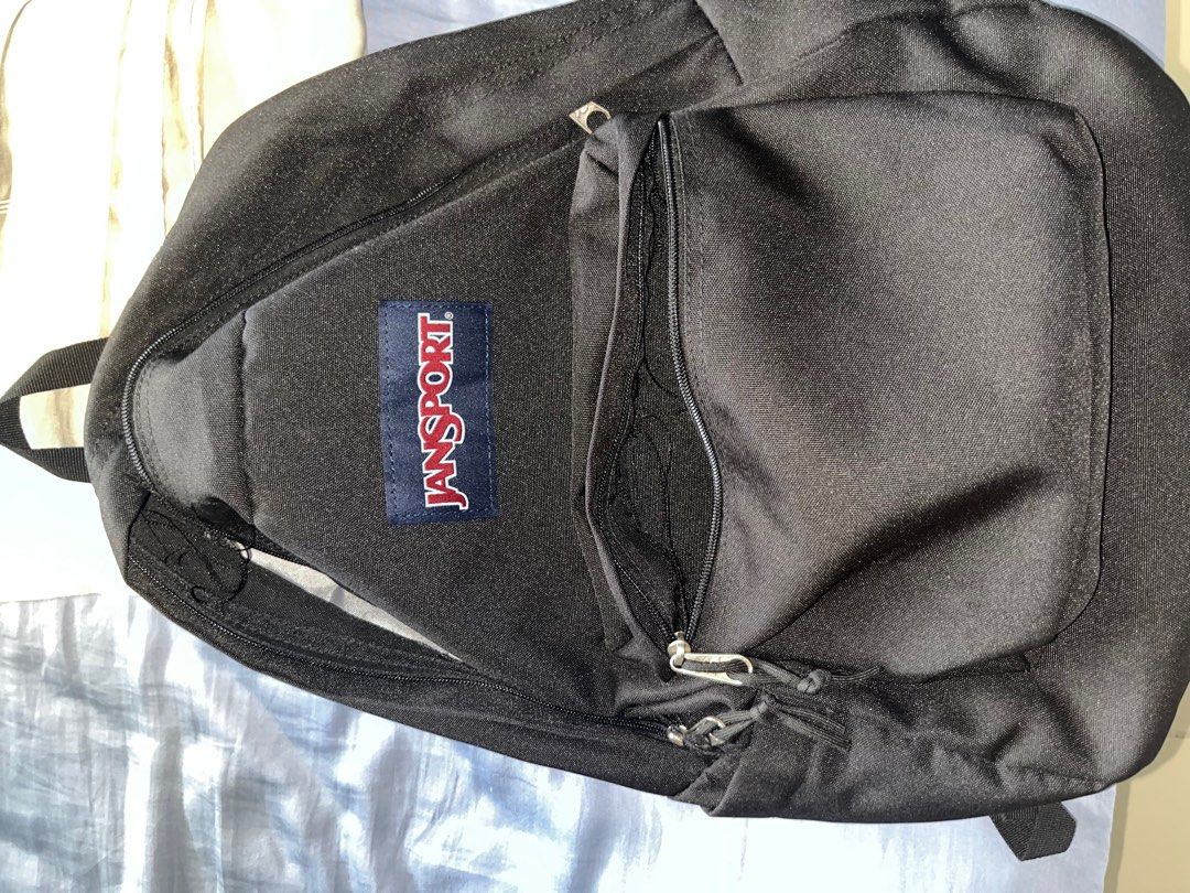 Jansport black backpack, Men's Fashion, Bags, Backpacks on Carousell