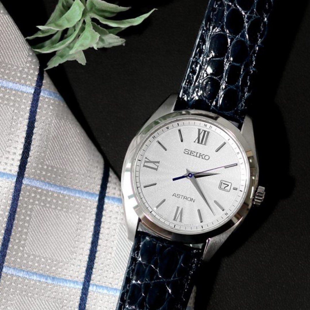 [JDM] BNIB SEIKO ASTRON SOLAR RADIO WAVE SBXY035 WHITE DIAL MADE IN ...