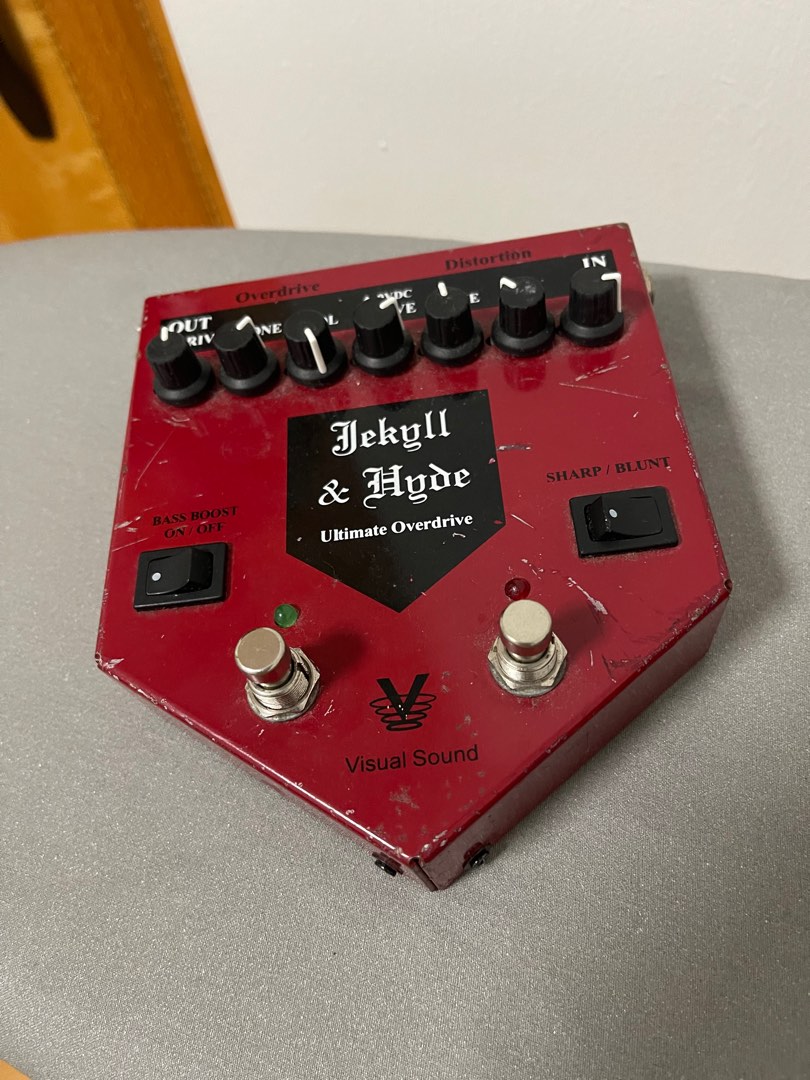 Jekyll and Hyde V1 Distortion and Overdrive Pedal, Hobbies & Toys, Music & Media, Musical ...