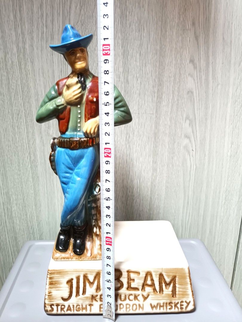 JIM BEAM Whiskey Bottle Stand Display, Hobbies & Toys, Memorabilia ...