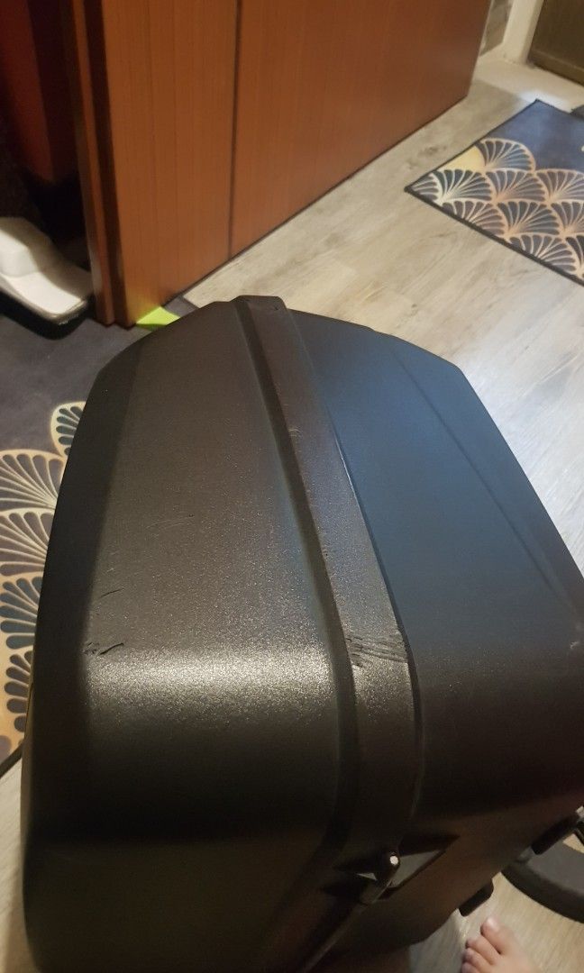 Kappa Top Box With Base Plate, Motorcycles, Motorcycle Accessories on ...