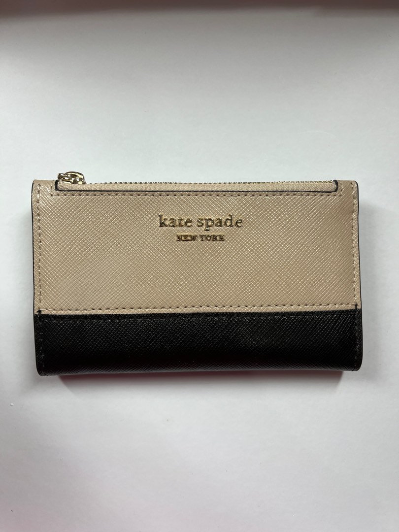 Kate Spade Spencer Small Slim Bifold Wallet, Women's Fashion, Bags ...