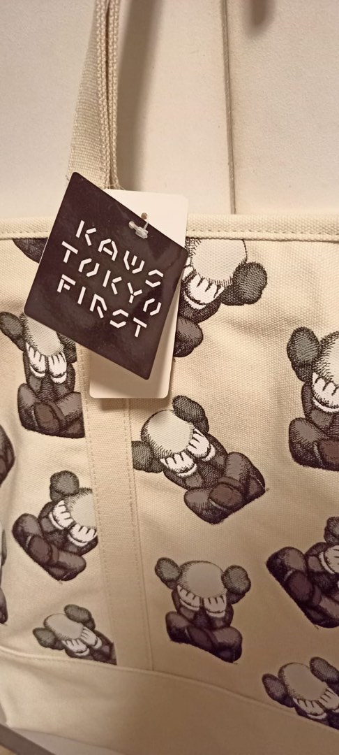 KAWS bag, Women's Fashion, Bags & Wallets, Tote Bags on Carousell