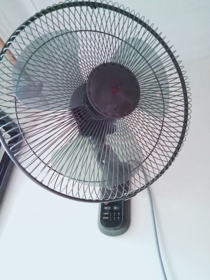 KDK Wall Fan with remote controller, Furniture & Home Living, Lighting ...