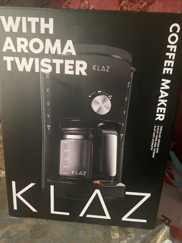 Klaz Coffee Maker, Kitchen & Appliances di Carousell