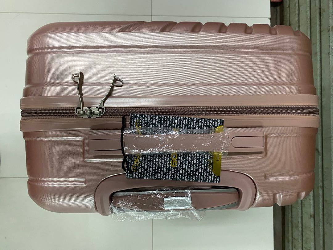 Koper fiber 24 inch tsa lock fiber poly carbonate travelling bag umroh ...