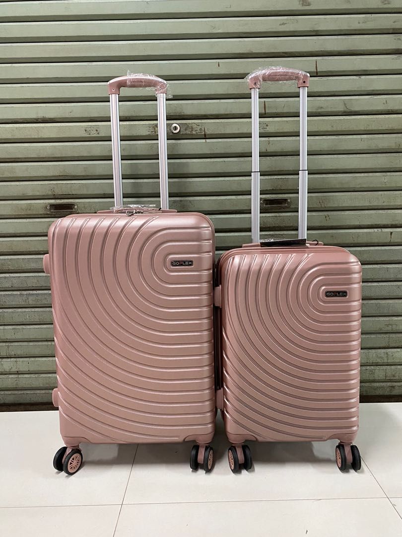 Koper fiber 24 inch tsa lock fiber poly carbonate travelling bag umroh ...