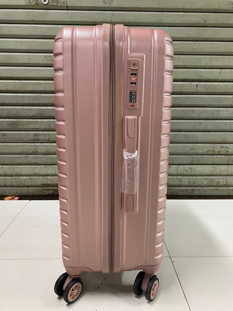 Koper fiber 24 inch tsa lock fiber poly carbonate travelling bag umroh ...