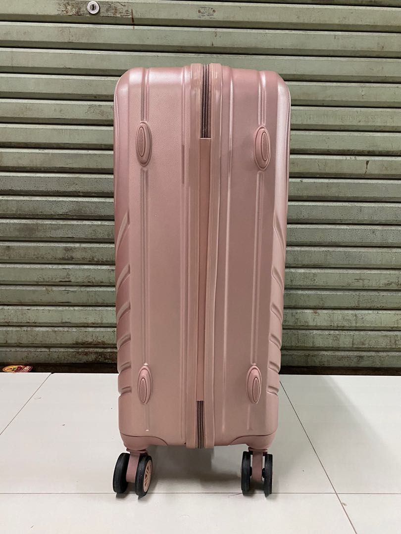 Koper fiber 24 inch tsa lock fiber poly carbonate travelling bag umroh ...