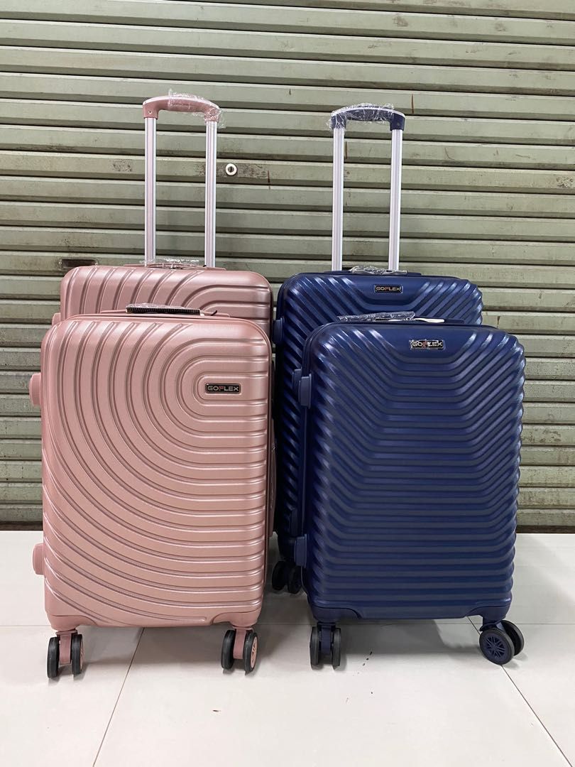 Koper fiber 24 inch tsa lock fiber poly carbonate travelling bag umroh ...