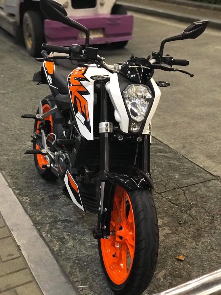 KTM DUKE 200cc 2017 MODEL, Motorbikes, Motorbikes for Sale on Carousell