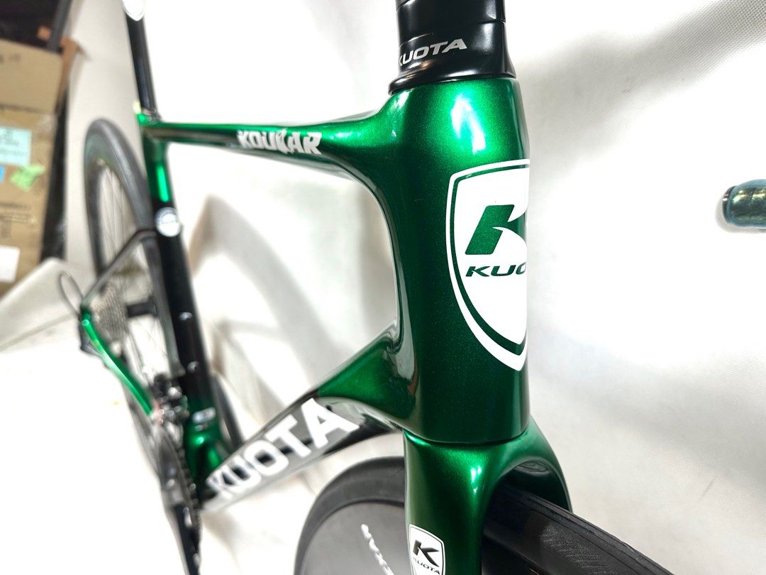 KUOTA 頂級全內走公路車 kougar碳架 ut8020套件 邁金exar碳輪 disc roadbike, 運動產品, 單車及配件 ...