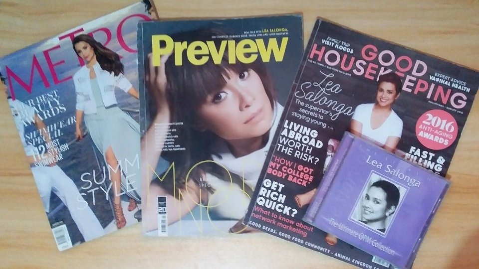 LEA SALONGA MAGAZINE + CD BUNDLE, Hobbies & Toys, Books & Magazines ...