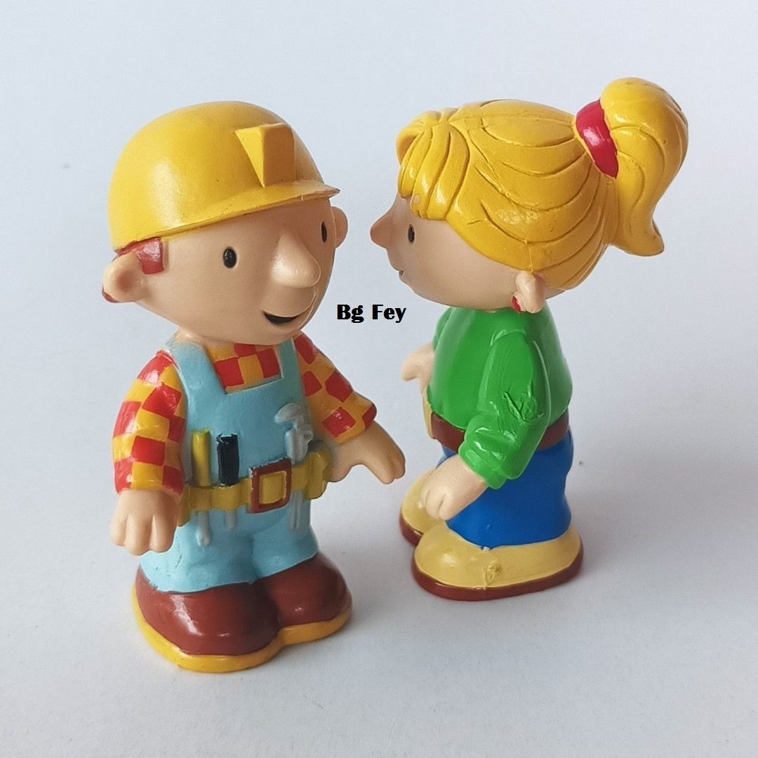 Learning Curve 2008 PVC Figure Bob The Builder and Wendy, Toys ...