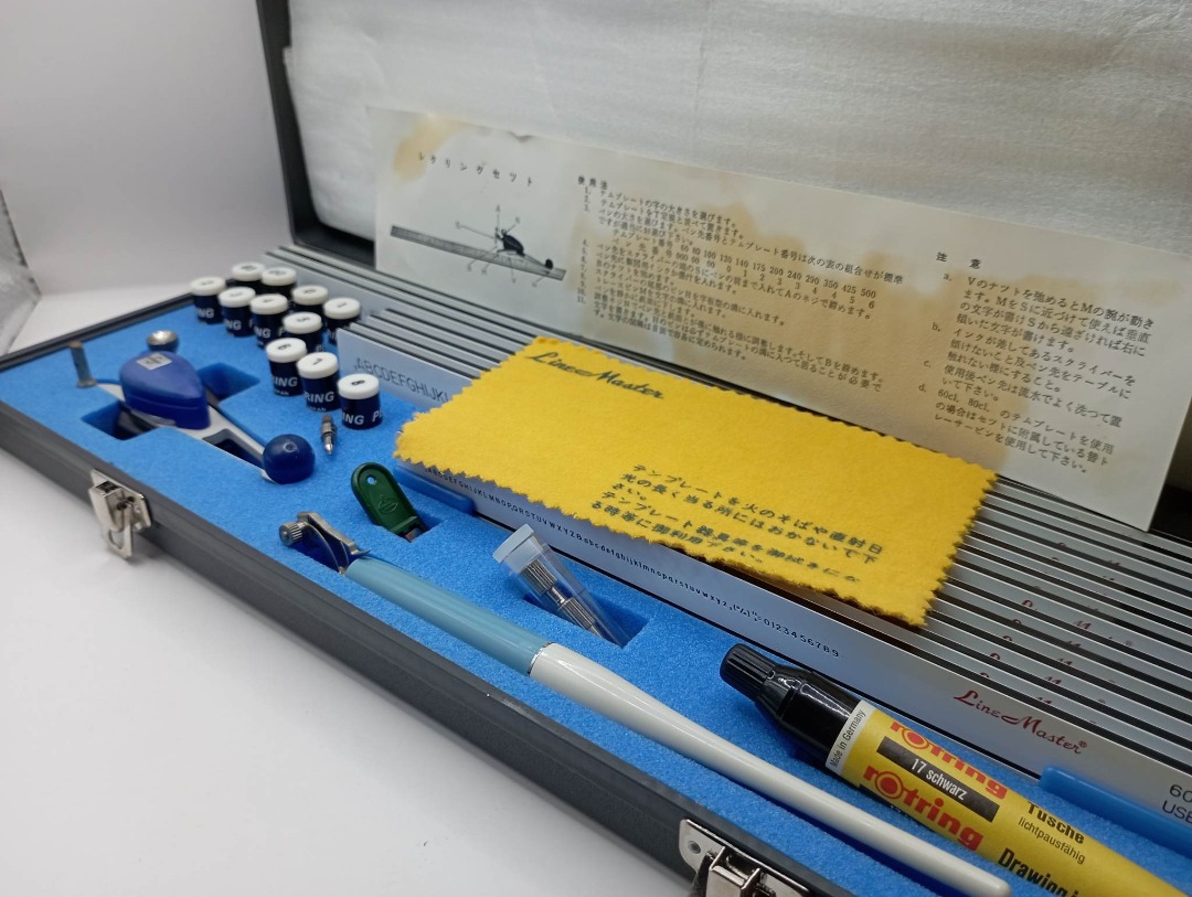 Lettering Set Leroy CL, Hobbies & Toys, Stationary & Craft, Craft ...