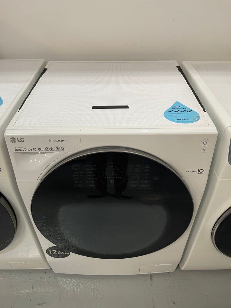 LG FG1612H3W WASHER & DRYER (12KG/8KG) TWINWASH, TV & Home Appliances ...