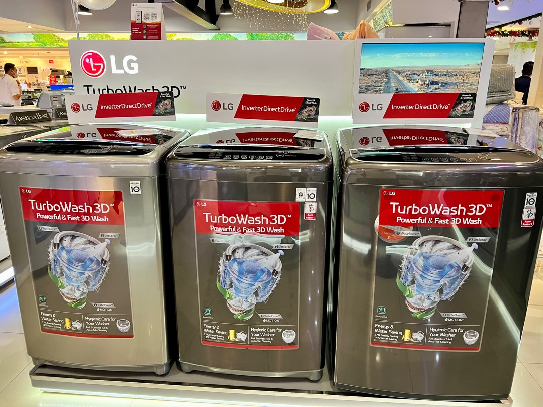 LG Topload Inverter Washing Machine, TV & Home Appliances, Washing ...