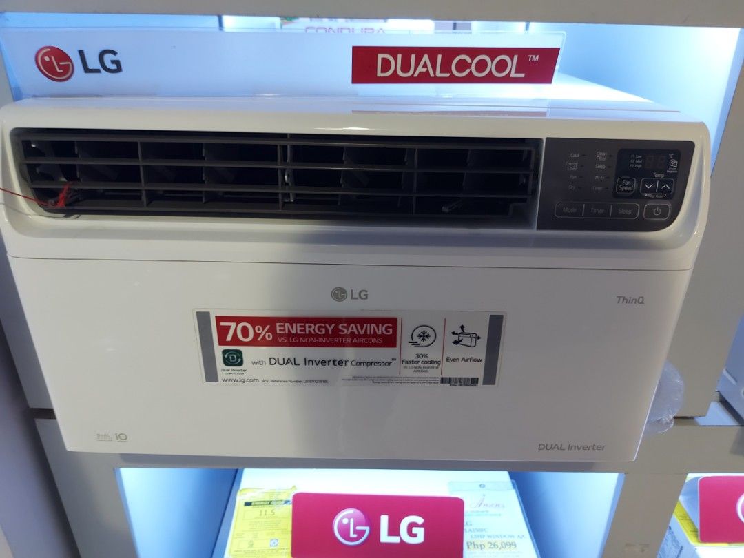 LG window type aircons sale, TV & Home Appliances, Air Conditioning and ...