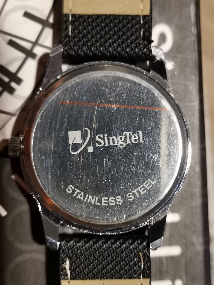 LIMITED EDITION!! Singtel Football Watch, Luxury, Watches on Carousell