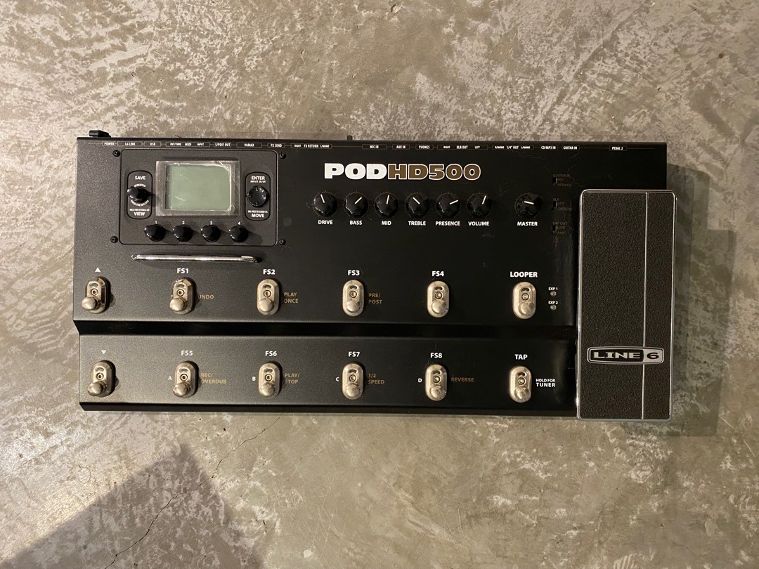 Line 6 Pod HD500 Guitar Amp and Effects Modeller, Hobbies & Toys, Music ...