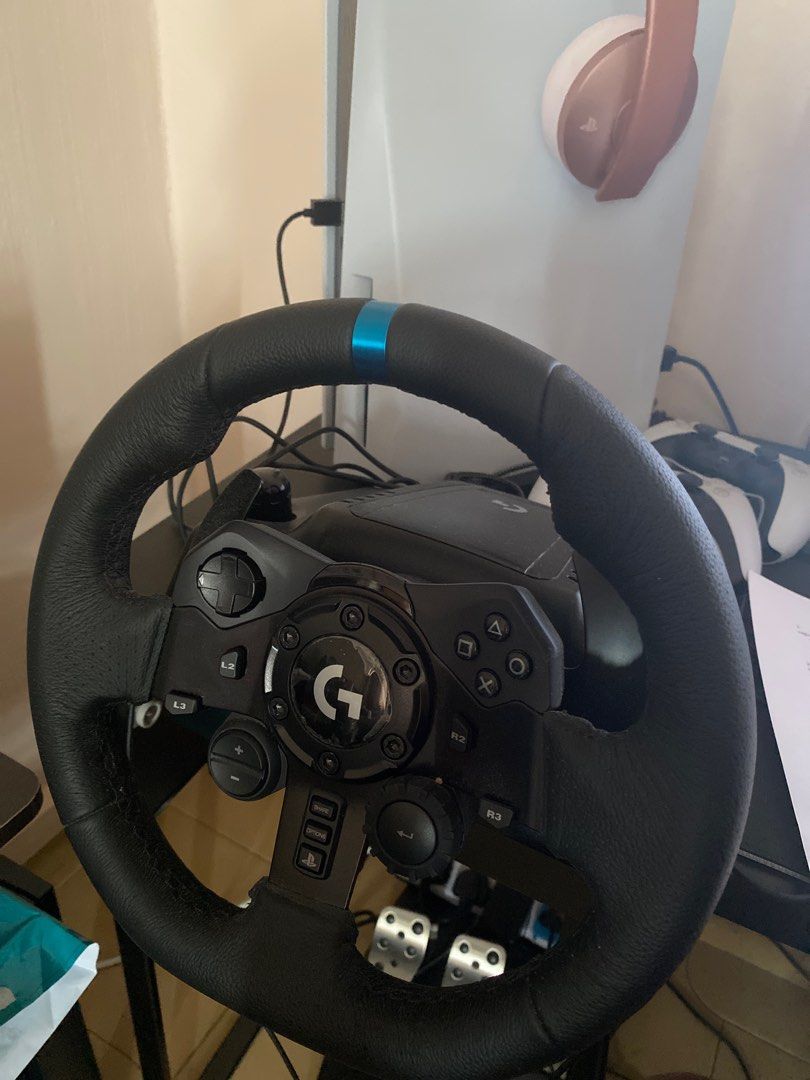 Logitech g923 trueforce racing wheel, Video Gaming, Video Game Consoles ...