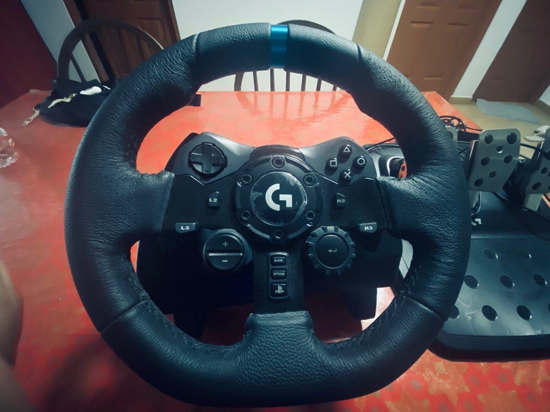 Logitech g923 trueforce racing wheel, Video Gaming, Video Game Consoles ...