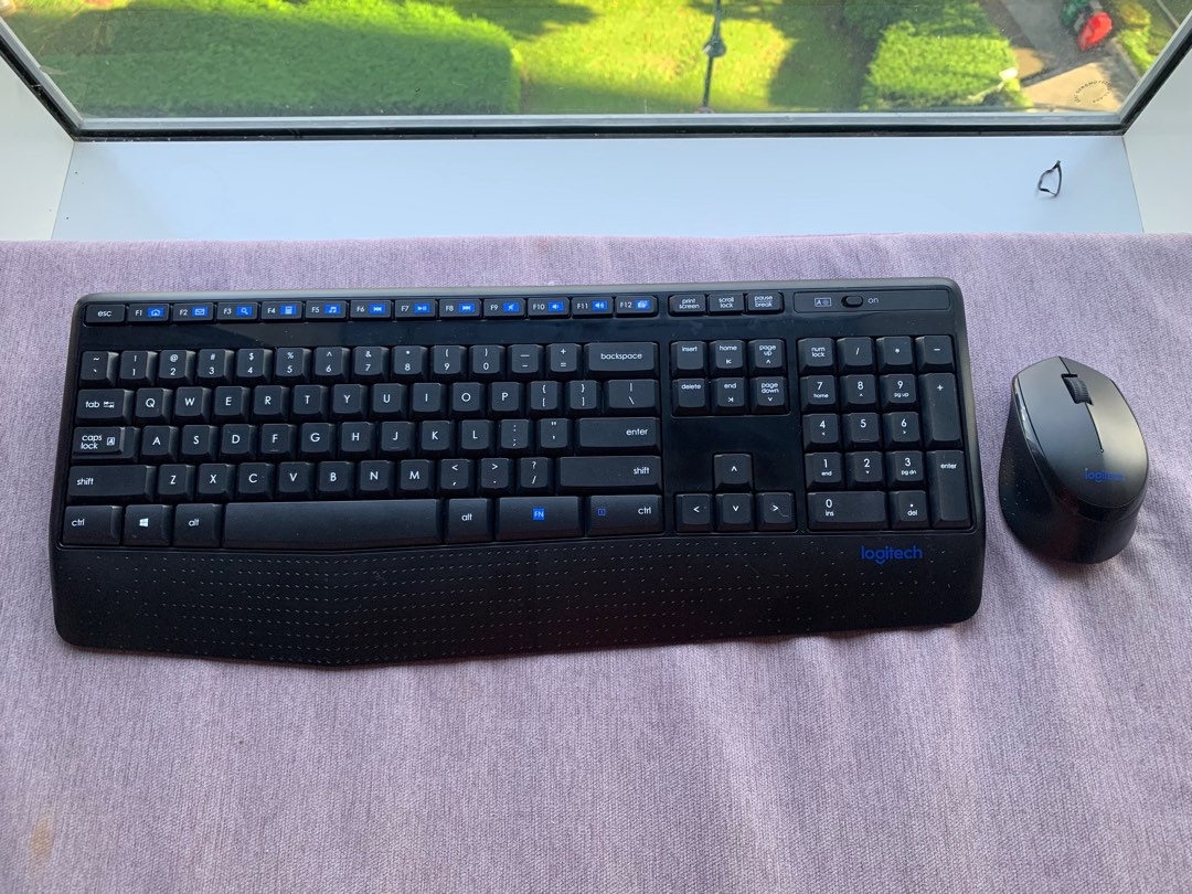 Logitech wireless keyboard and mouse, Computers & Tech, Parts ...