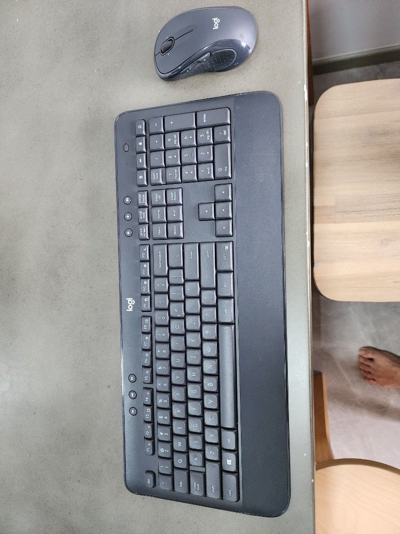 Logitech Wireless MX 545 Keys combo (keyboard+mouse), Computers & Tech, Parts & Accessories ...