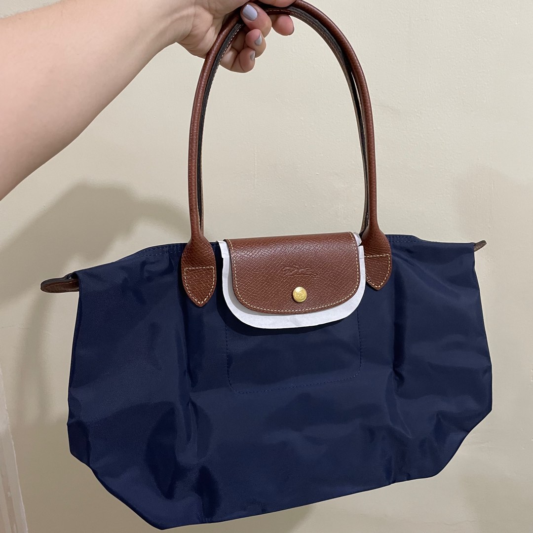 Longchamp Le Pliage SMALL LONG HANDLE, Luxury, Bags & Wallets on Carousell