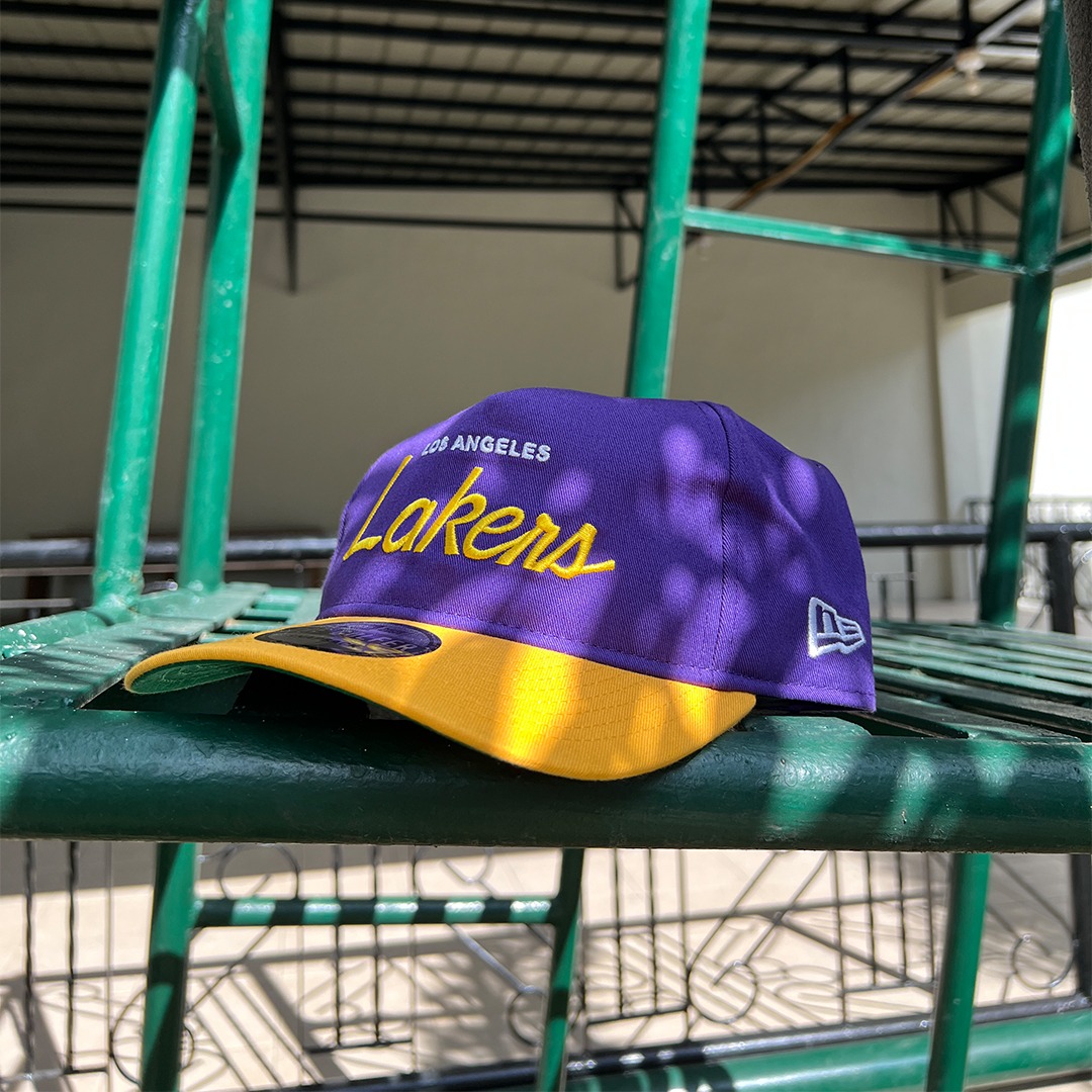 Los Angeles Lakers x New Era Golfer Snapback Cap, Men's Fashion ...