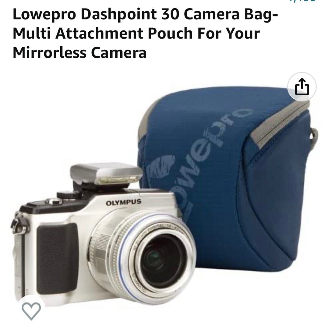 Lowepro Dashpoint 30 Camera Bag- Multi Attachment Pouch For Mirrorless ...