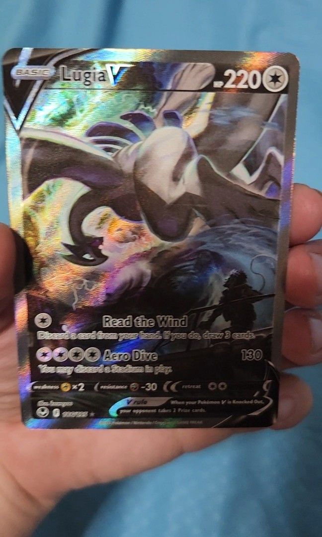 Lugia AA Pokemon TCG, Hobbies & Toys, Toys & Games on Carousell