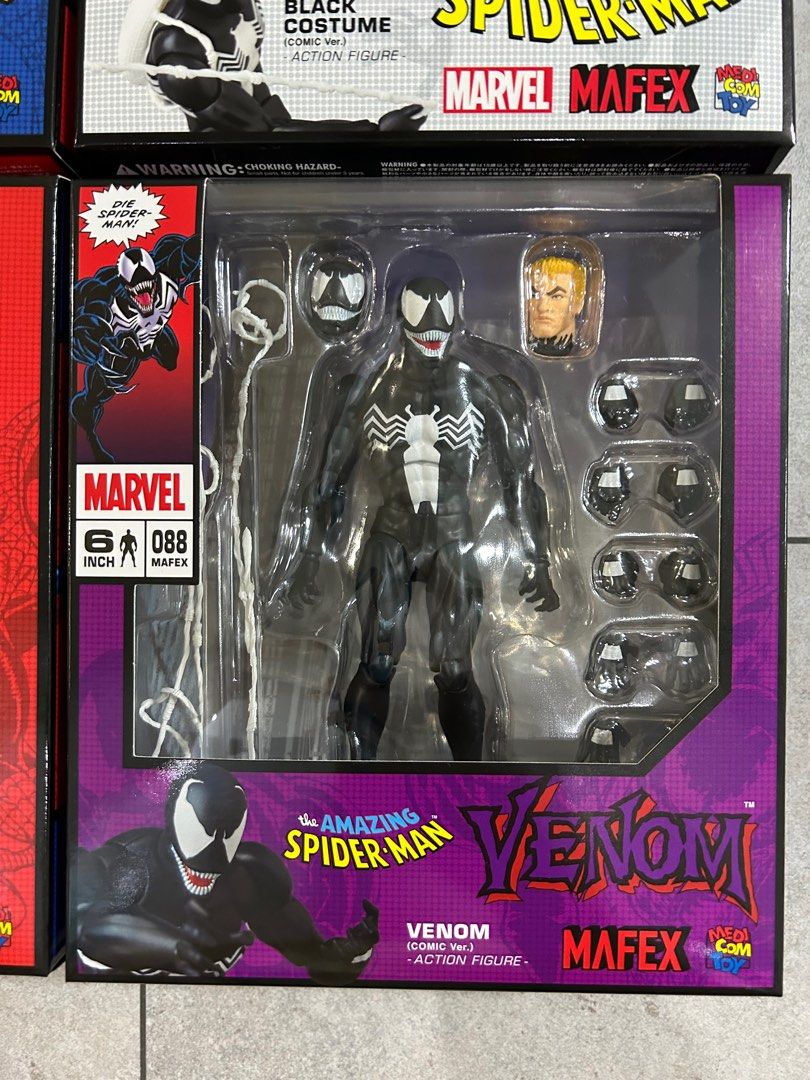 Mafex Medicom Marvel Venom 088 (2nd version/Reissue) same as Spider-Man ...