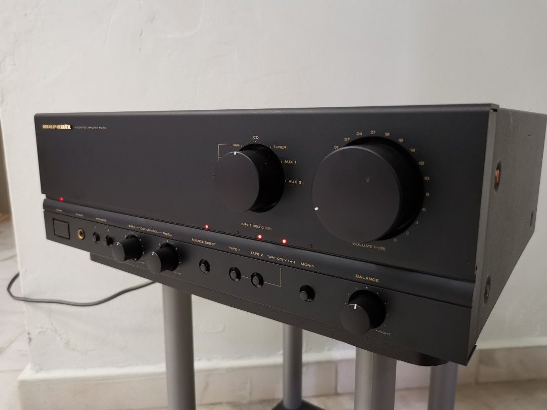 Marantz PM-50 Japan Stereo Integrated Amplifier with Phono MM MC, Audio ...